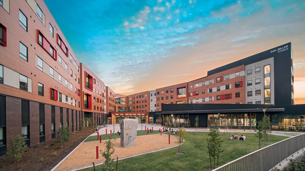 Kahlert Village South Campus Housing, Commons & Dining - Treanor